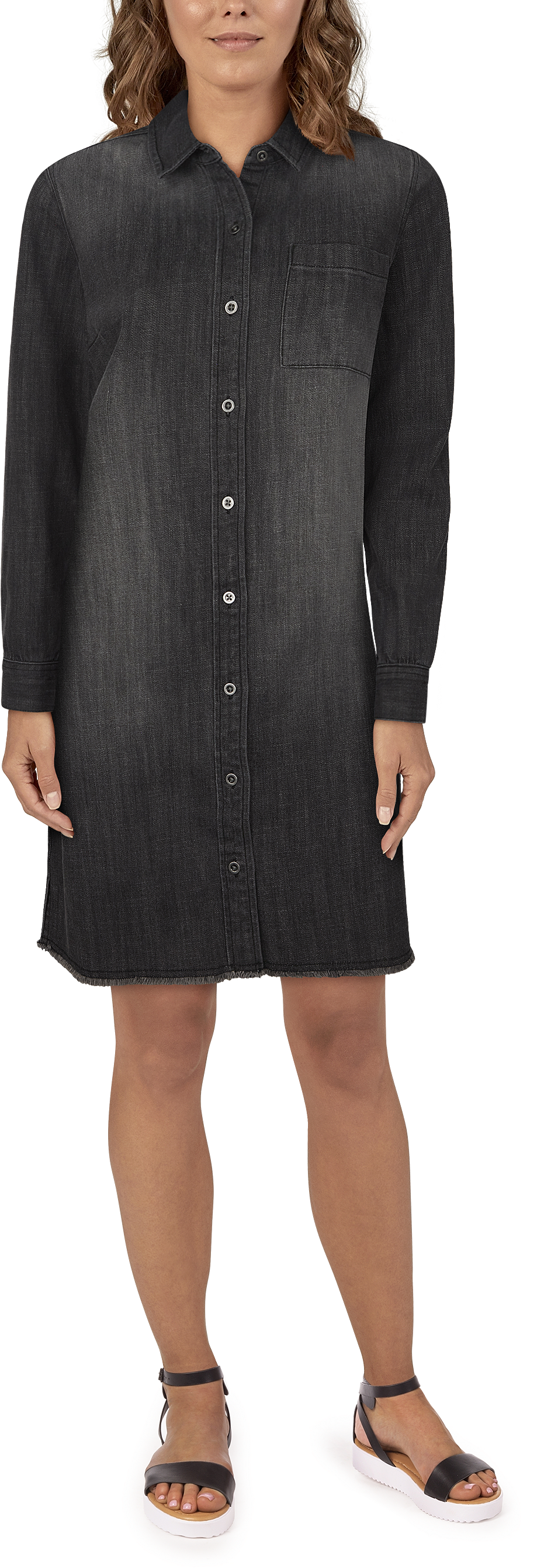 Natural Reflections Denim Shirt Dress for Ladies | Cabela's